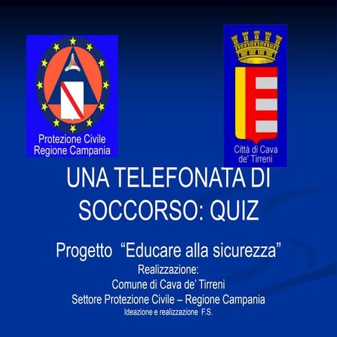 Quiz Telefonata Cava | PPSX