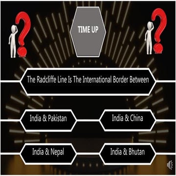 G.k And Current Affairs Quiz template | PPTX