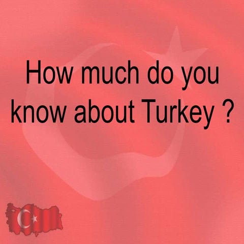 Quiz about Turkey | PPSX