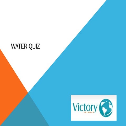 Quiz about the water | PPT