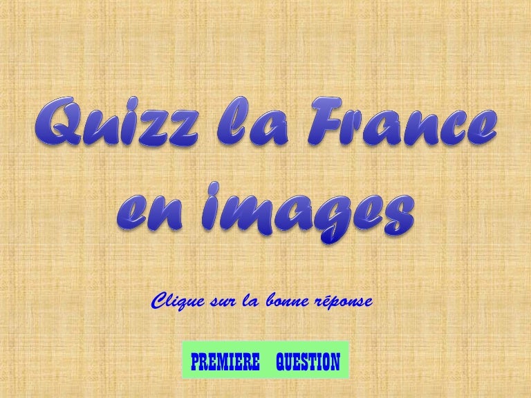 Quizz Mg France