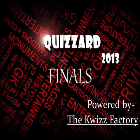Quizzard finals | PPTX | Hinduism | Religion & Spirituality