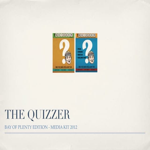 The Quizzer Media Kit | PPT