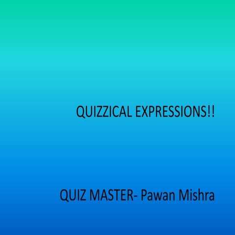 Quizzical expressions.ppts