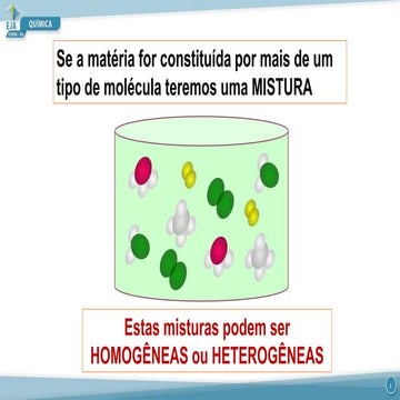 tipos de misturas, homogêneas e heterogêneas | PPTX
