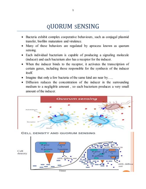 Quorum Sensing | PPTX