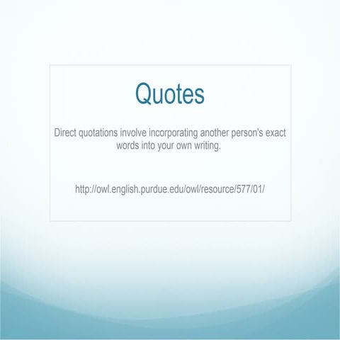 Quotes | PPT