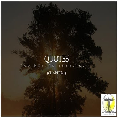 QUOTES - FOR BETTER THINKING | PDF