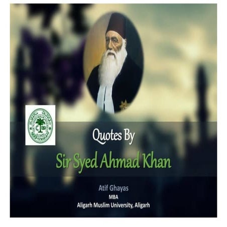 Sir Syed Ahmed Khan Quotes Seerat Sir Syed Ahmad Khan Al Maroof Bih