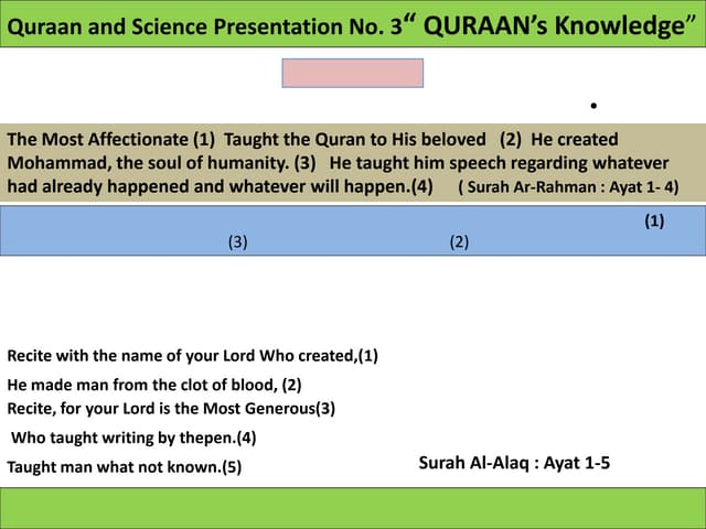 quran and science | PPTX
