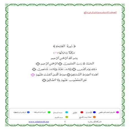 Quran Warsh | PDF
