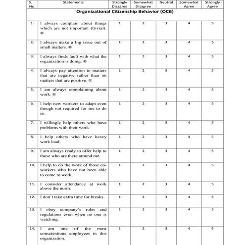 Task performance scale | DOCX