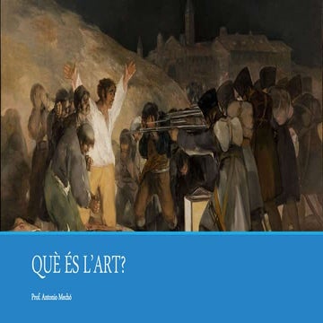 Què és l'art? | PPTX