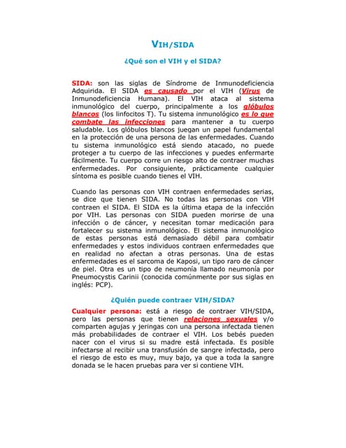 PRESENTACION VIH-SIDA PARA NIÑOS, NIÑAS Y ADOLESCENTES.pptx