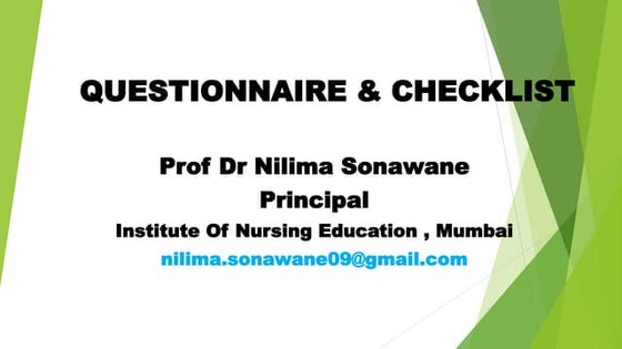 How to design_a_questionnaire | PDF