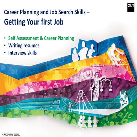 QUT Moreton Bay Libraries Getting Your First Job Presentation June 2015 | PPTX