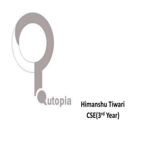 Qutopia Quiz 3 | PPTX