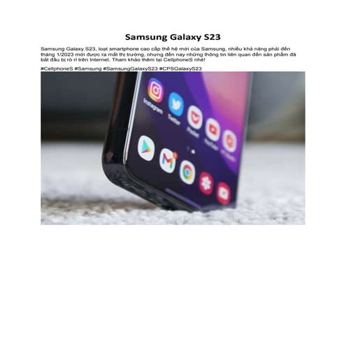 Samsung Galaxy S23 | DOCX