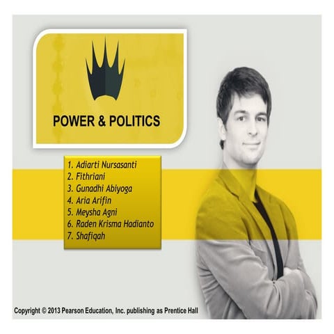 Power & Politics Presentation PPM OB EM10B | PPT