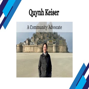 Quynh Keiser - A Community Advocate | PDF