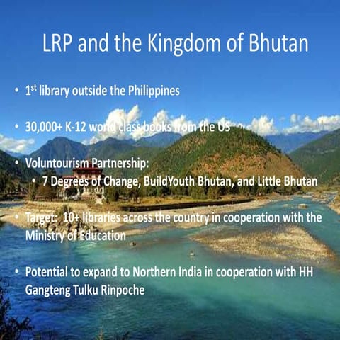 Bhutan - LRP | PPT