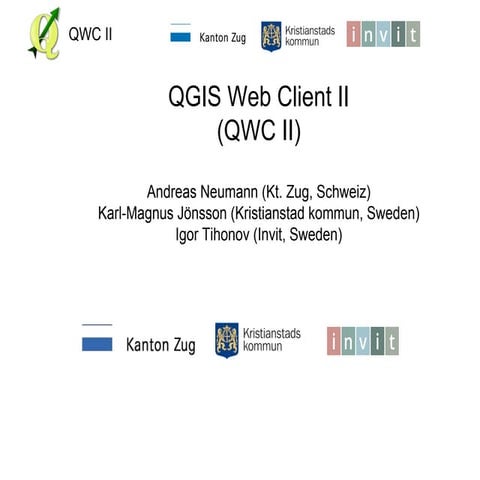 QWC2 - modern web maps with QGIS Server | PDF | Web Development | Internet