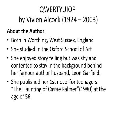 Qwertyuiop | PPT