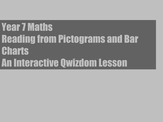 Interpreting data presented in a pie graph | PPTX