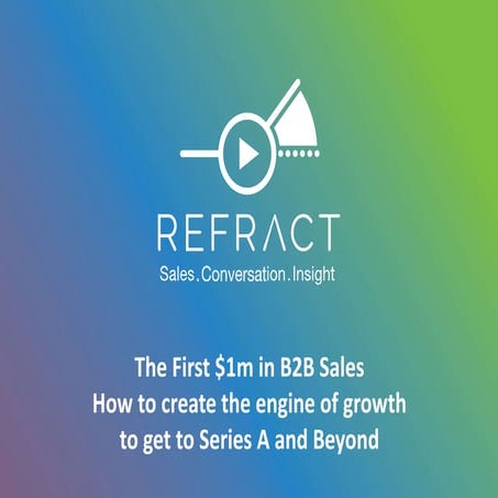 How to Create the Engine of Growth to get to Series A & Beyond | PPTX ...