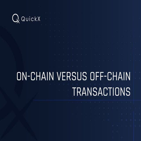 On-Chain Versus Off-Chain Transactions | PDF