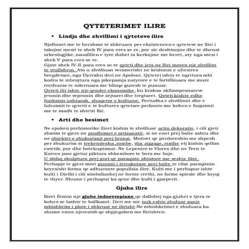 Qyteterimi ilir !!!! | DOCX
