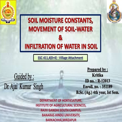 R 12013(ssc-411)-soil moisture constants,soil-water movement ...