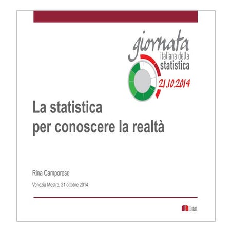 R. Camporese - La statistica per conoscere la realtà | PDF | Databases ...