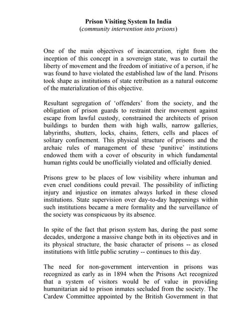 The indian lunacy act(1912) | PPTX | Mental Health | Diseases and ...