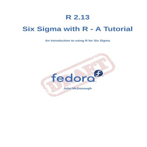 R 2.13-six sigma-with_r_-_a_tutorial-en-us | PDF