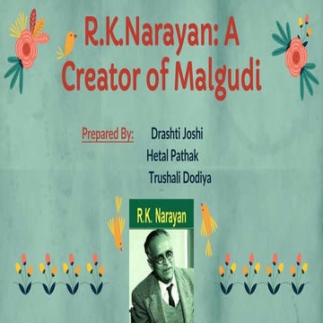 R. K. Narayan | PPTX