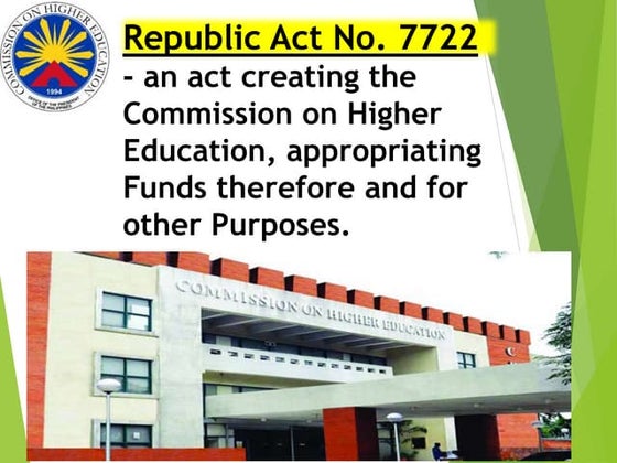 Ra no.7722 | College Planning | College Education