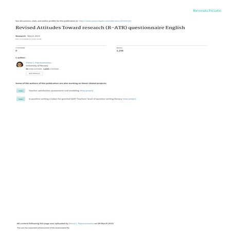 R at rquestionnaire-english | PDF