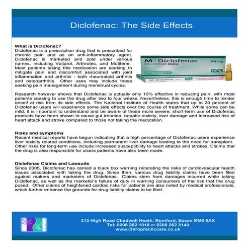 R I Declofenac Side Effects Leaflet Pdf