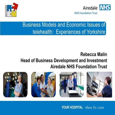 R. malin business models and economic issues of telehealth experiences ...