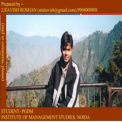 R Money Sip Presentation By Ravish Roshan,Delhi | PPT