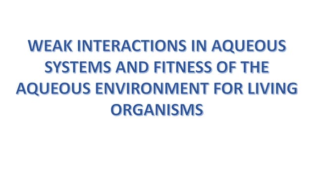 Stabilizing interactions converted | PPTX