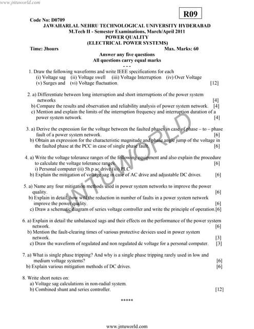 R09 advanced power system protection | PDF