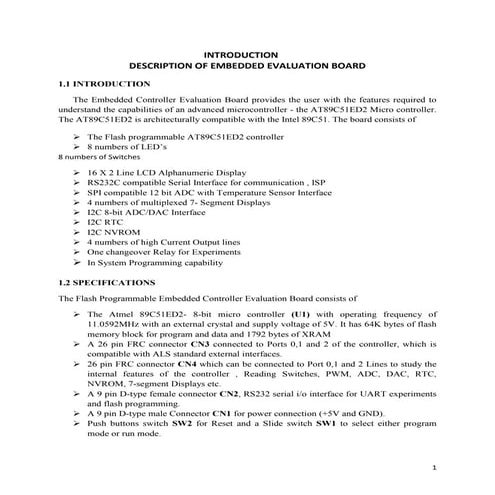Mtech Esd Lab Manual For Record Pdf 