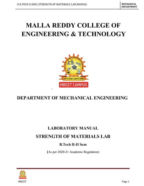 Aggregate impact value test experiment | PDF