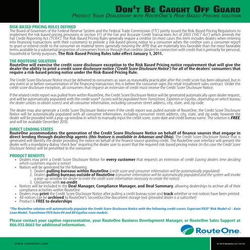 R1 risk based_pricing | PDF