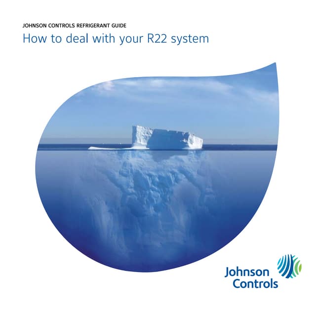 How to deal with your R22 system | PDF