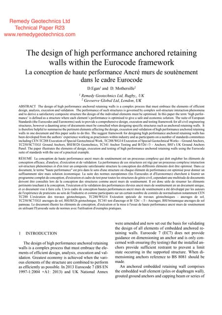 rock anchor methodology | PDF | Geology | Science