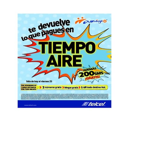 Hoja r2 planes telcel plus | PDF