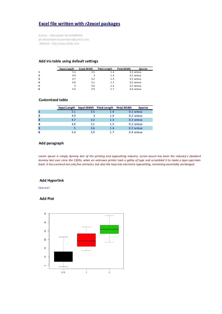 R Excel Tutorial How To Read And Write Xlsx Files In R Riset